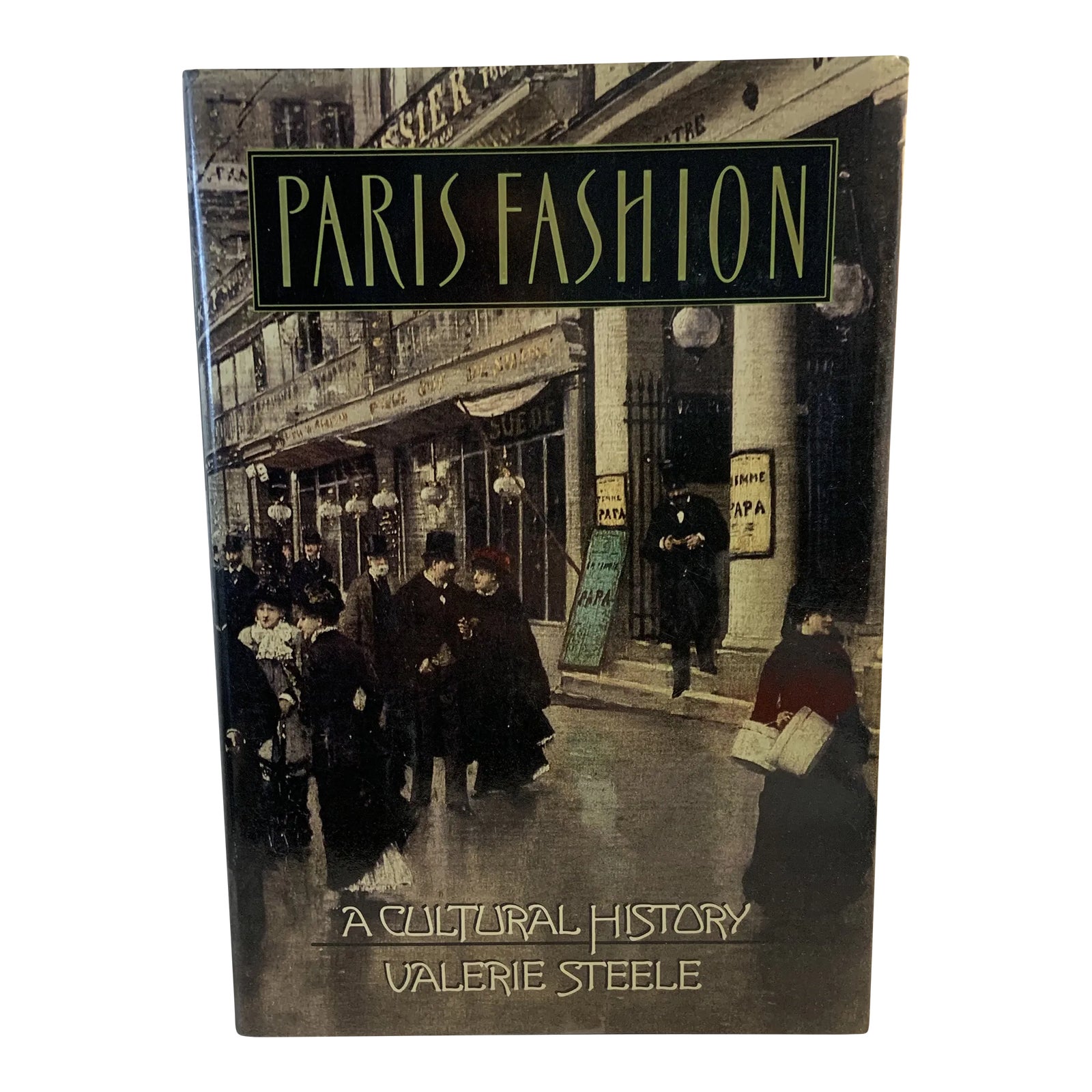 1988 Paris Fashion By Valerie Steele Book Chairish