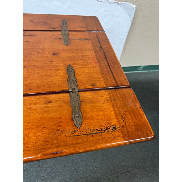 Custom Vintage French Hunt Board Table | Chairish