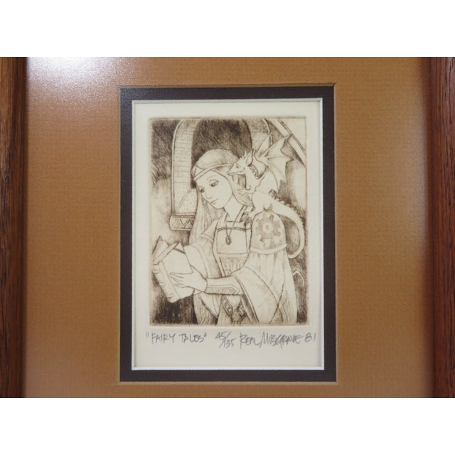 Signed Real Musgrave "Fairy Tales" 45/135 Etching Print Art Pocket ...