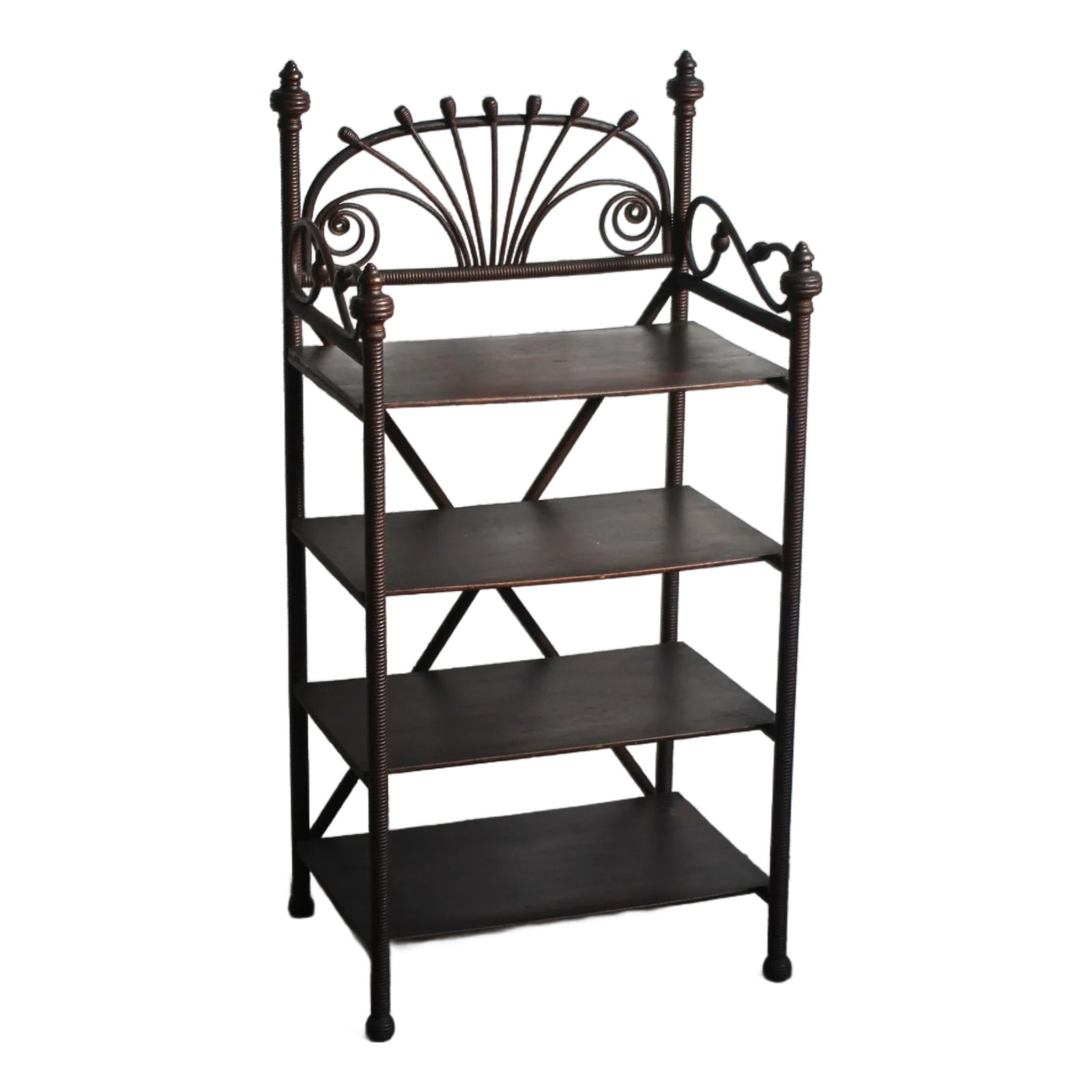 Victorian Bentwood Scroll Shelf | Chairish