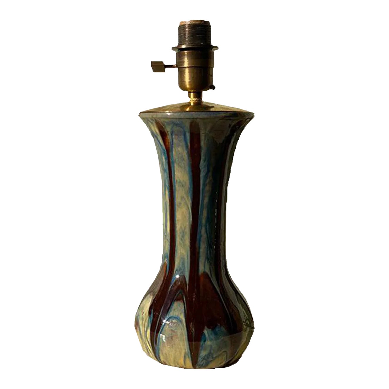 Art Deco Ceramic Table Lamp from Upsala Ekeby, 1910s | Chairish
