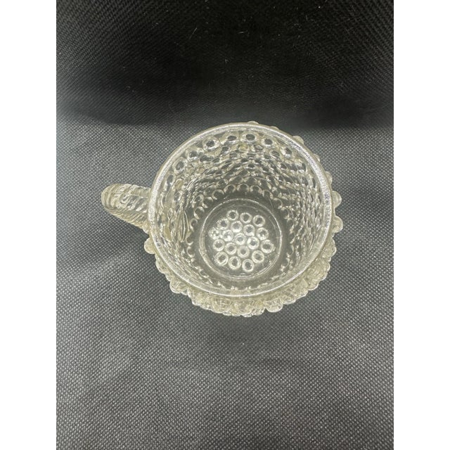 Antique Clear Glass Eapg Pointed Hobnail Cup, 1890’s | Chairish