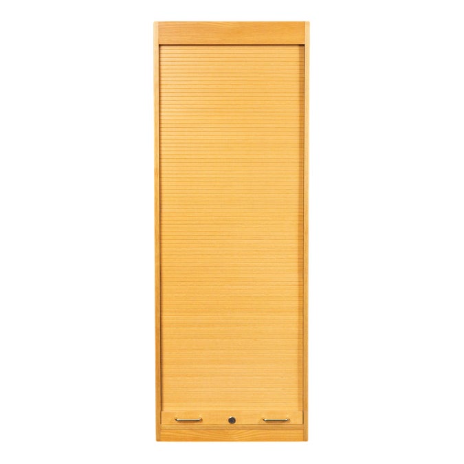 Roller Shutter Filing Cabinet | Chairish