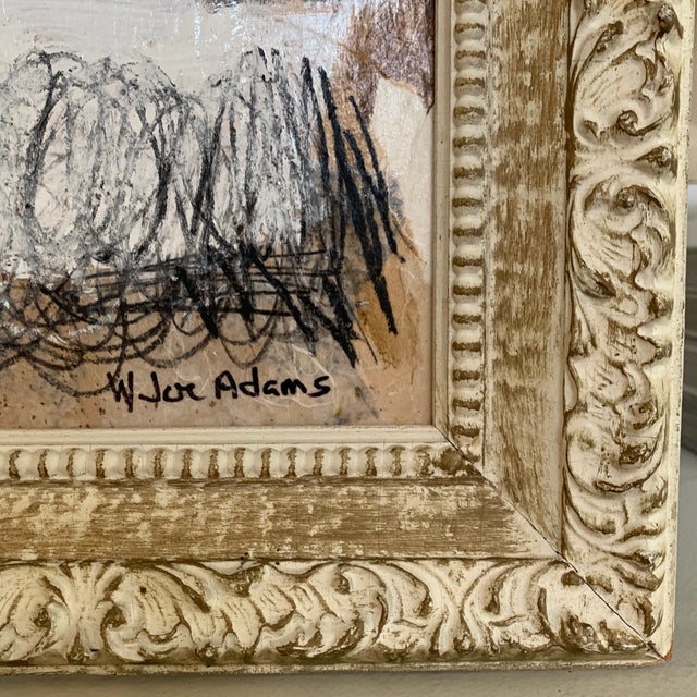 Vintage Framed Joe Adams Collage | Chairish