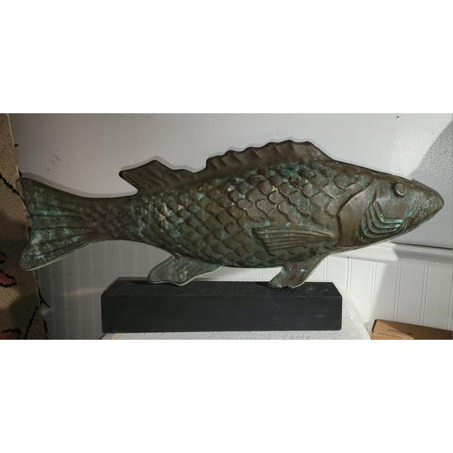 20th Century Copper Fish Weather-Vane Cape Cod | Chairish