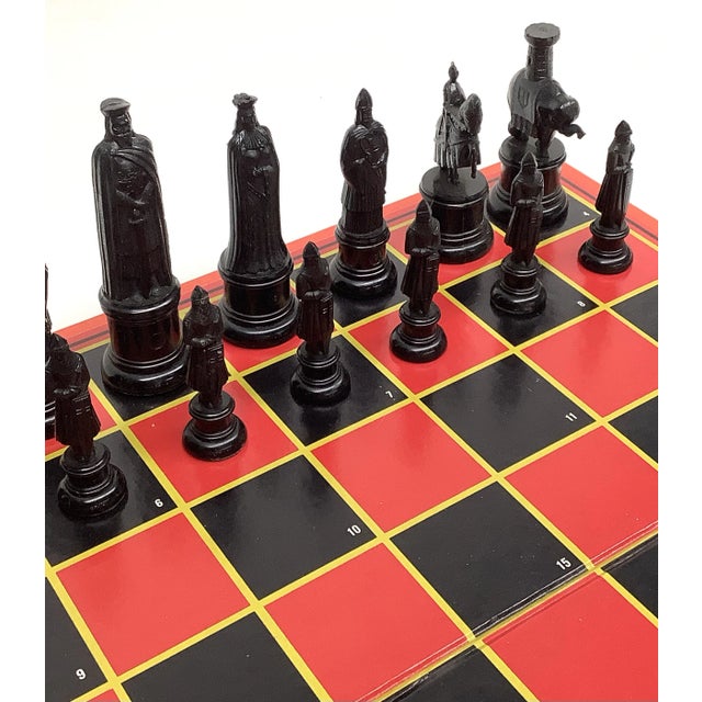 Vintage Bakelite Full Set Kingsway Chess Set | Chairish