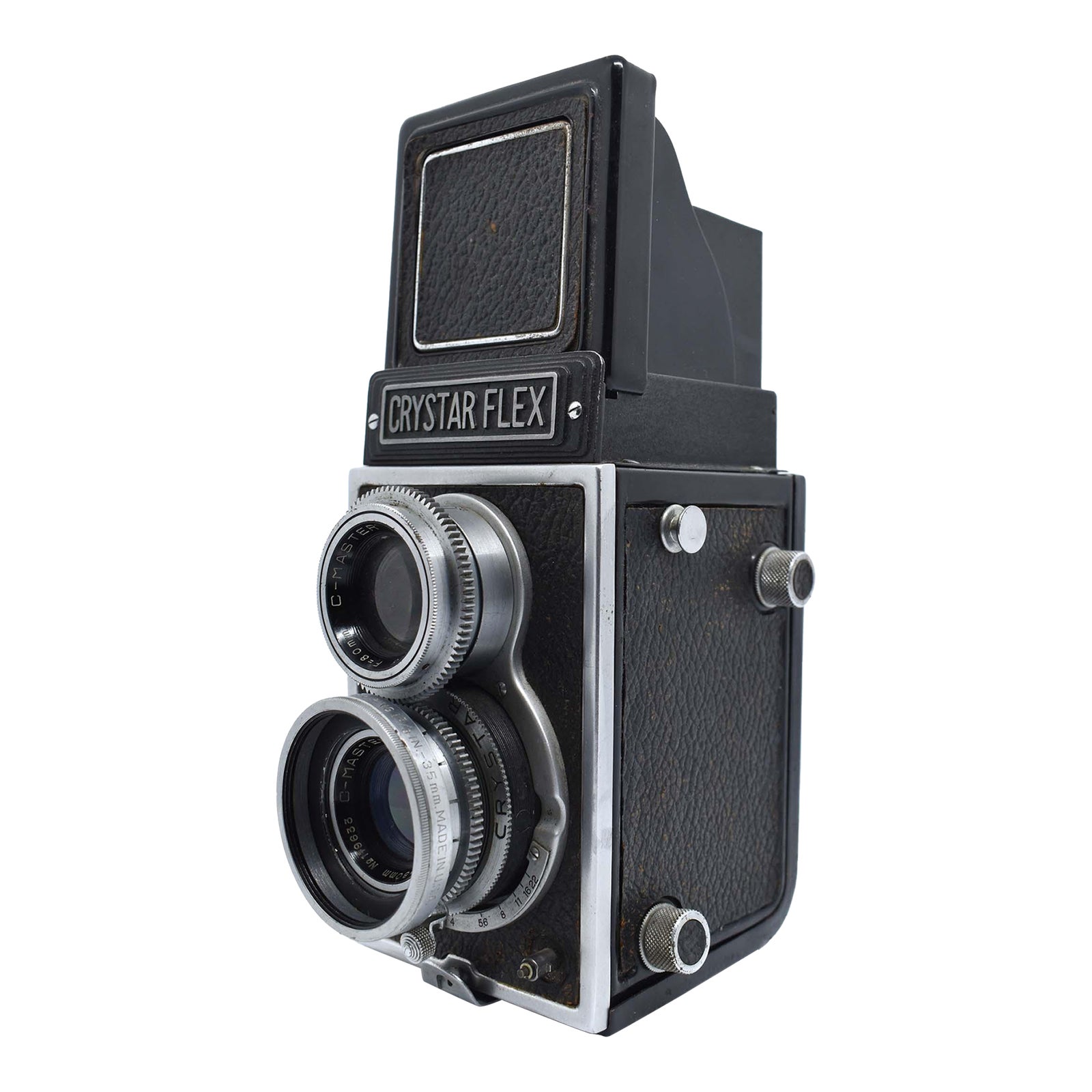 1950's Crystar Flex 80mm F3.5 Tlr Film Camera | Chairish