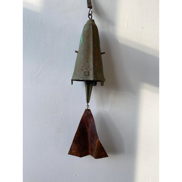 Rare Vintage Sand-Cast Bronze Paolo Soleri Wind Bell With Exaggerated ...