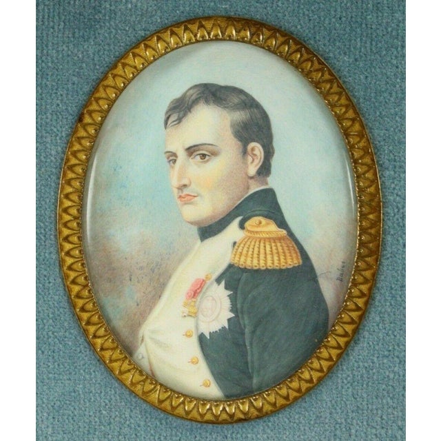 19th Century Miniature Portrait Paintings of Napoleon, Josephine ...