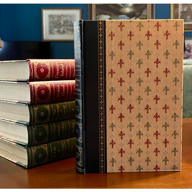 1940s Classics Library Edition Hardcover Books- Set of 6 | Chairish