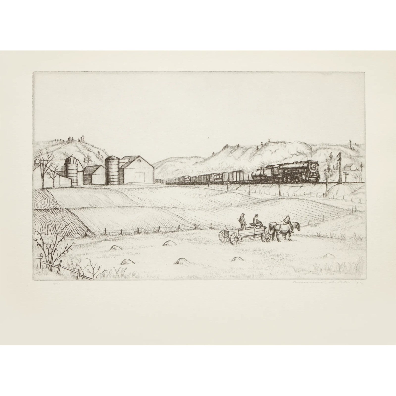 1939 After Andrew Butler "New England Scene", First Edition Period ...
