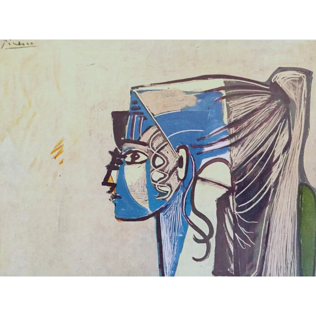 Pablo Picasso Vintage 1955 Mid Century Modernist Lithograph Print ...