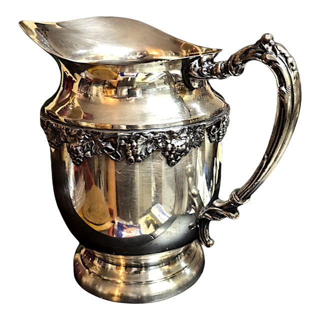 Mid Century Classic Sheridan Silversmiths Co Silver on Copper Serving ...