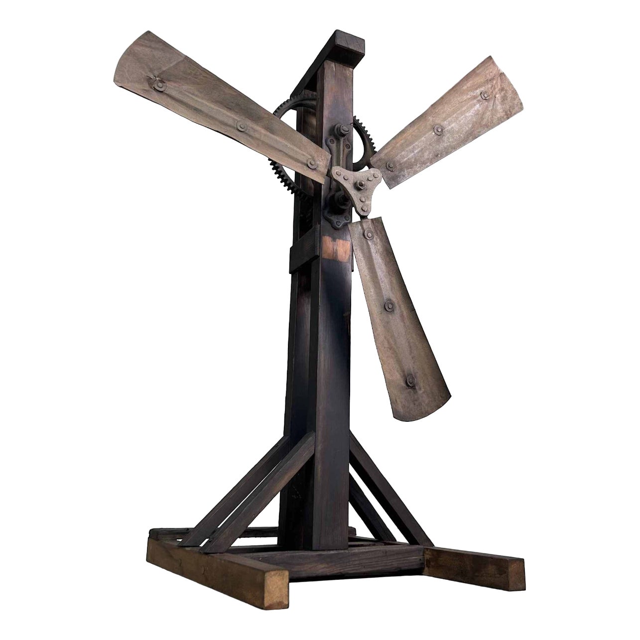 Antique Japanese Rice Windmill, 1890s | Chairish