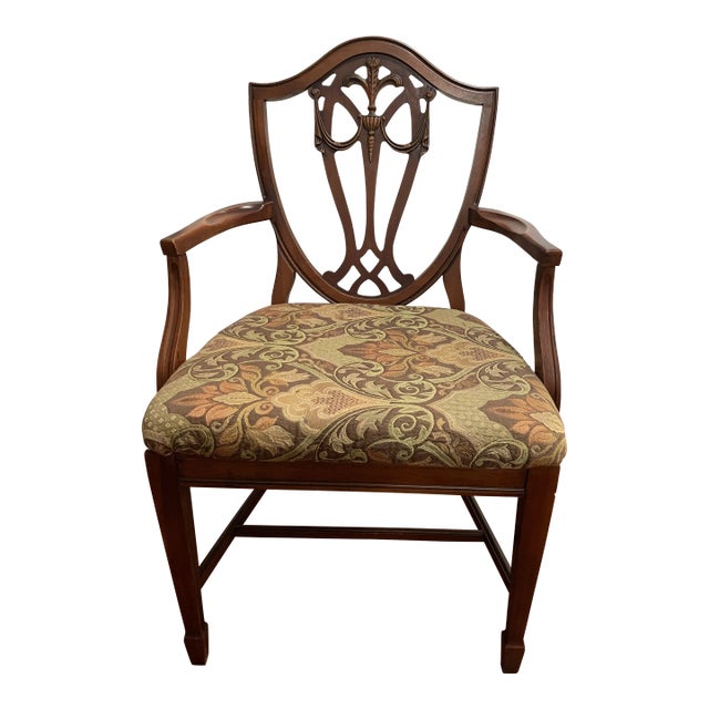 Bernhardt Dining Room Chair Hepplewhite Shield Back | Chairish