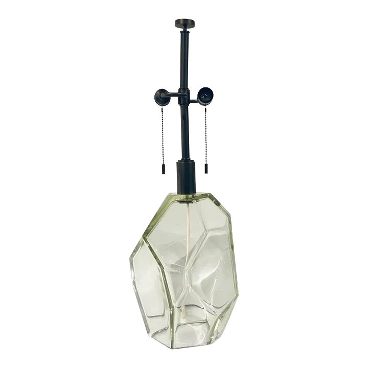 Barbara Barry for Baker Large Glass Gemstone Table Lamp | Chairish