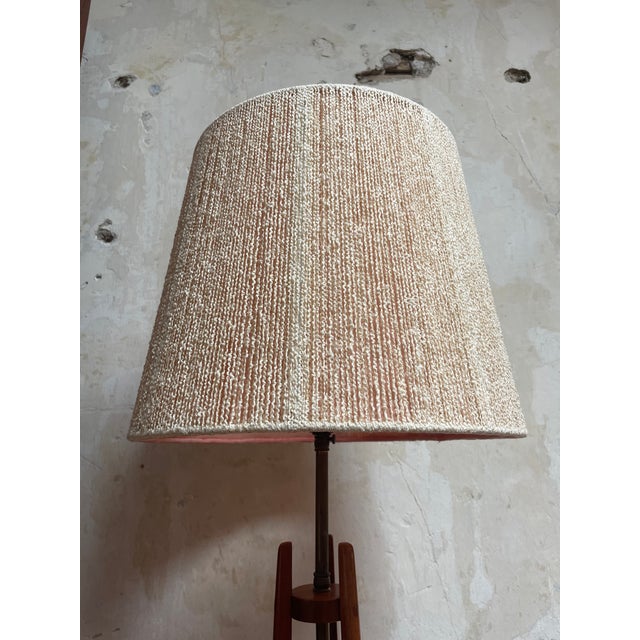 Vintage Nubby String Lamp Shades - a Pair | Chairish
