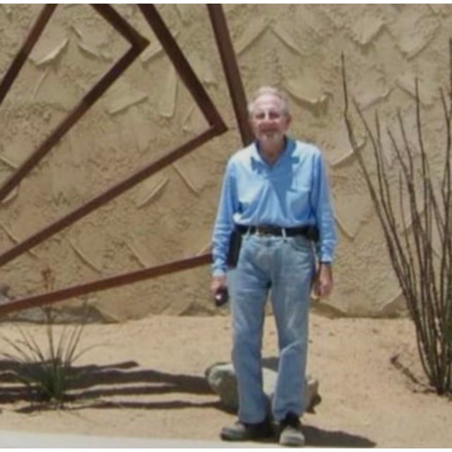 Abstract Steel Sculpture by Artist Simi Dabah (16" High) | Chairish