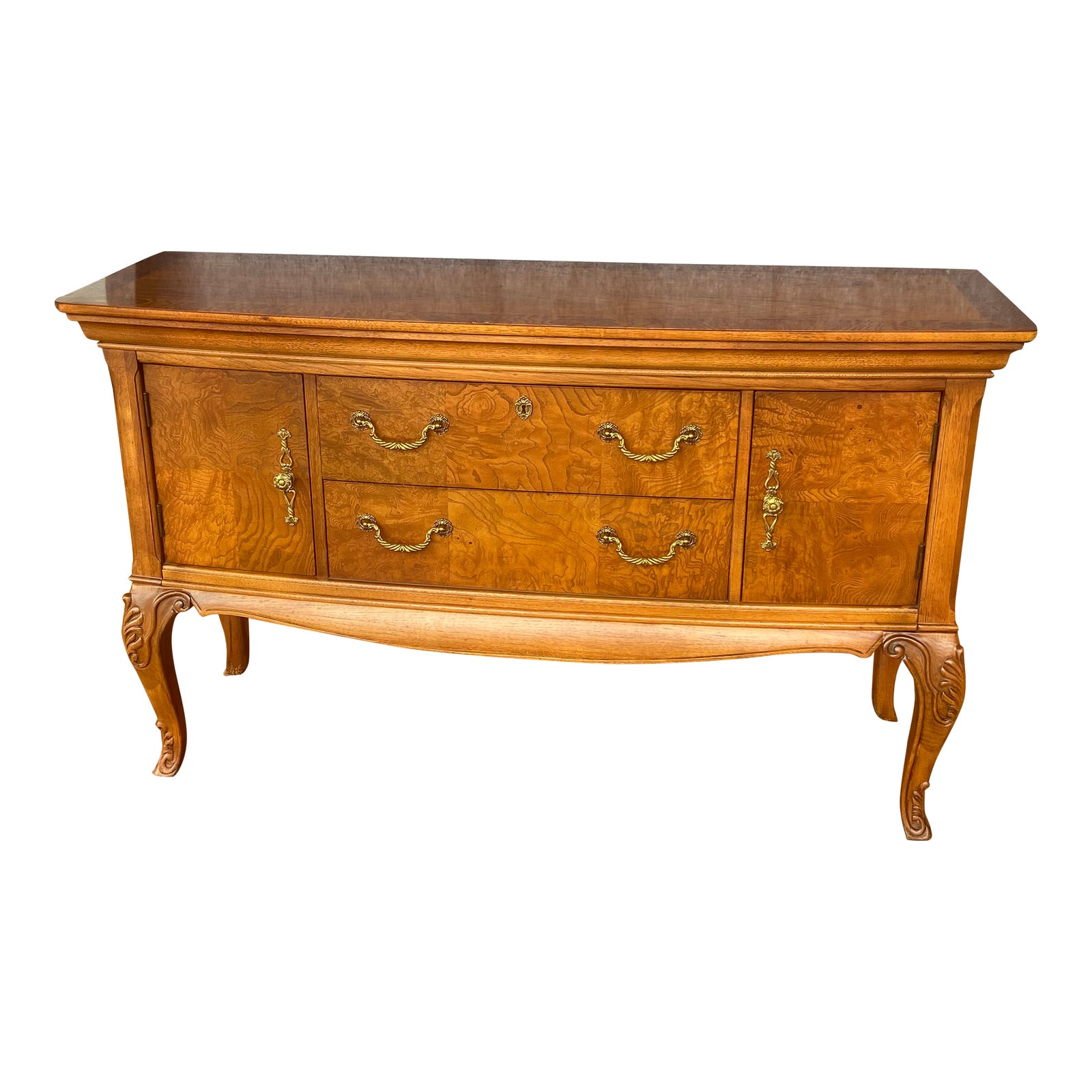 1990s Vintage Thomasville Sideboard | Chairish
