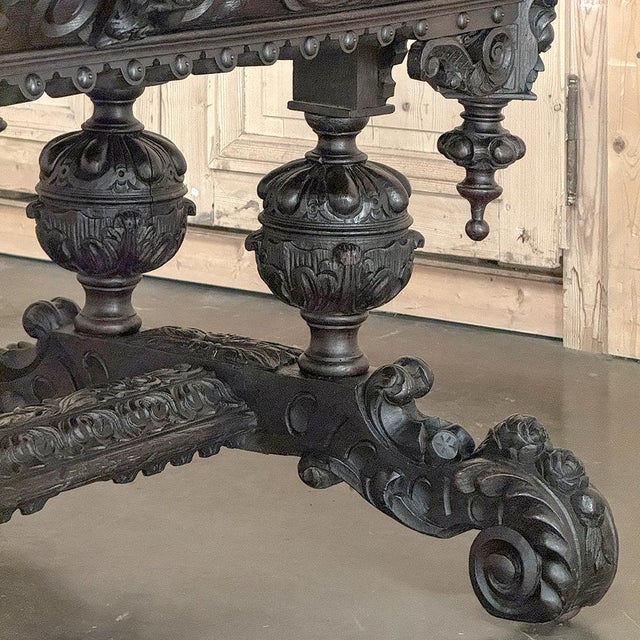 19th Century French Renaissance Revival Desk | Chairish
