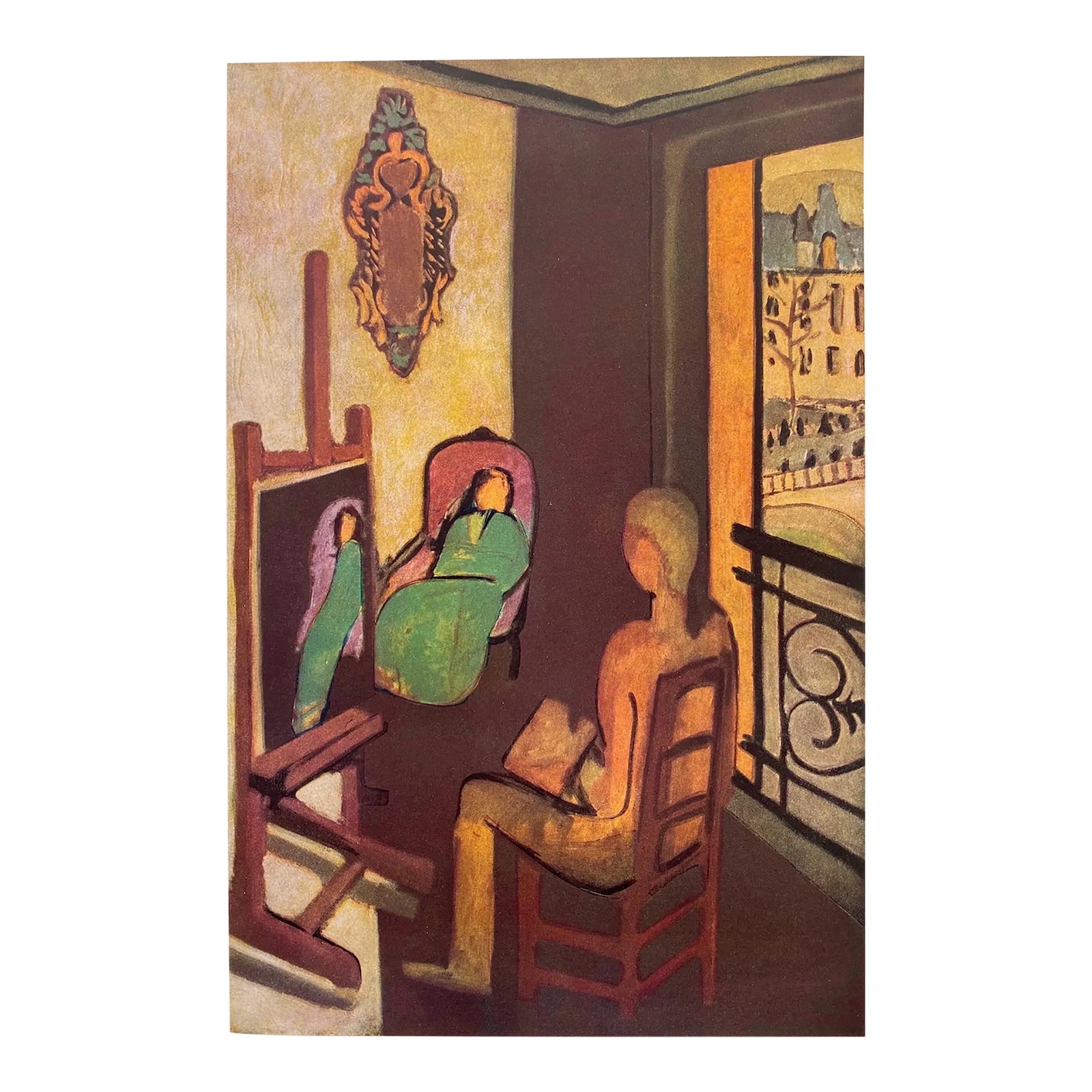 Henri Matisse Vintage 1946 1st Edition Fine Art Lithograph Print " Le ...