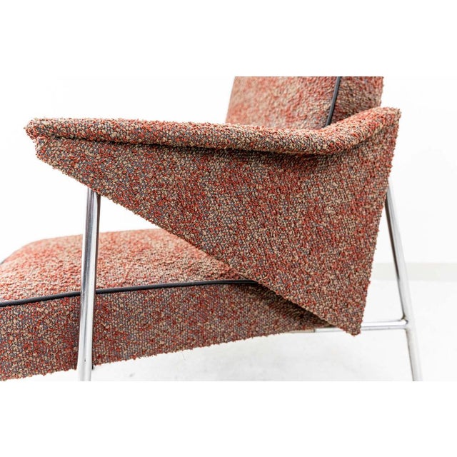 Vintage Metal Lounge Chair, 1960s | Chairish