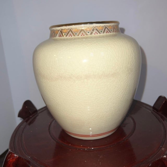 Early 21st Century Japanese Toyo Vase, Hand Painted Royal Family With ...