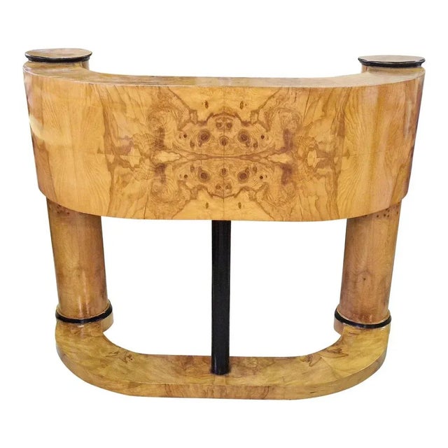 Art Deco Birch Desk | Chairish