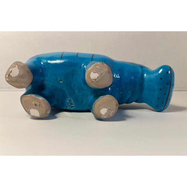 Vintage Metropolitan Museum of Art Mma Blue Ceramic William the Hippo ...