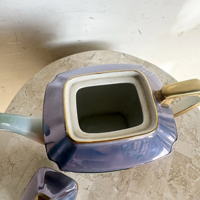 Vintage Japanese Noritake Porcelain Tea Pot | Chairish