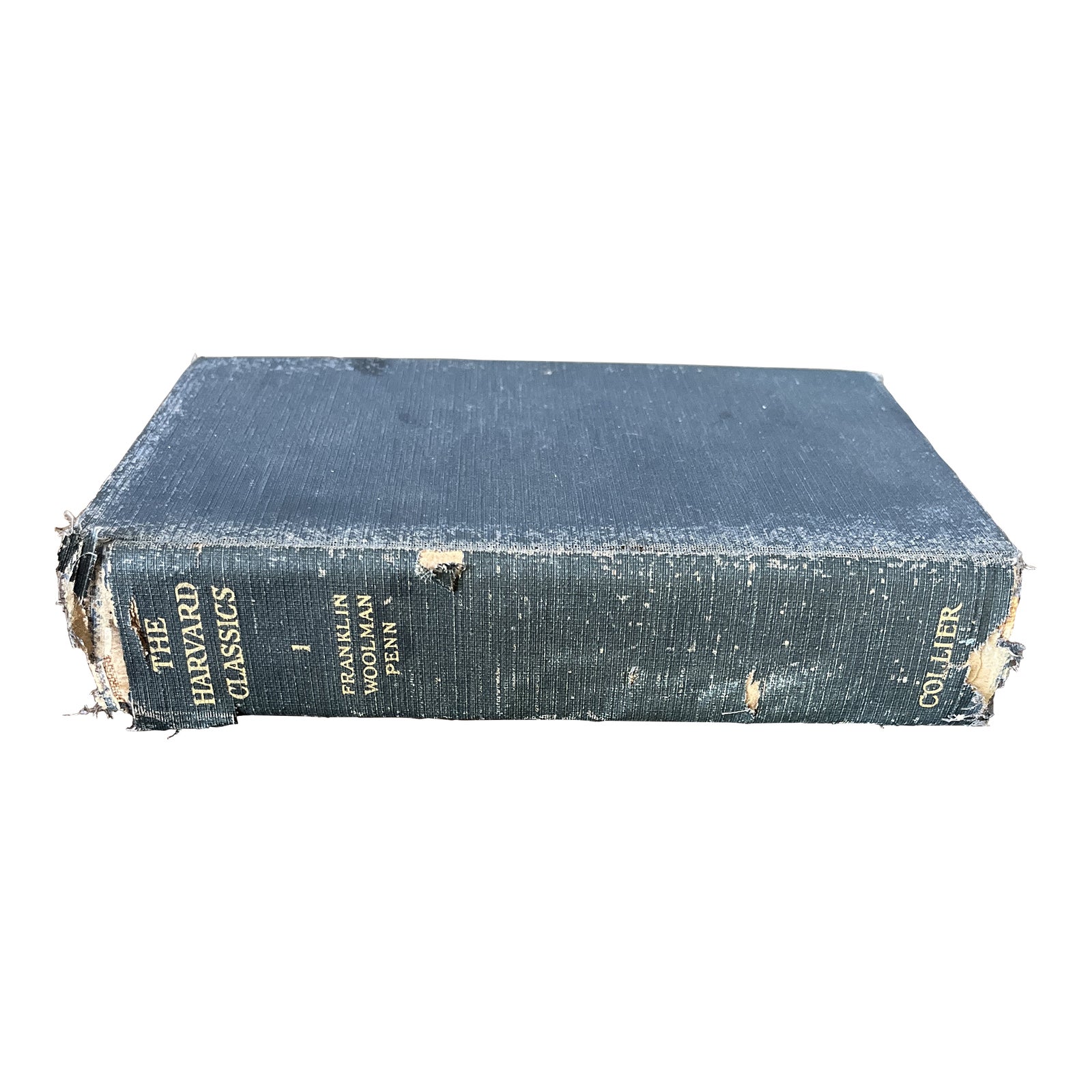 1909 Antique First Edition “The Harvard Classics” Book | Chairish