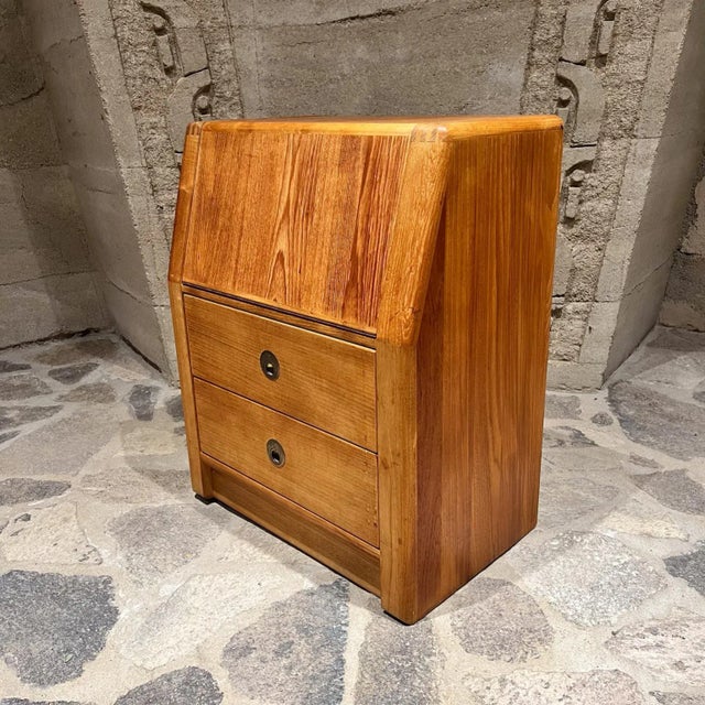 1970s D Scan Denmark Nightstand Cabinet Bedside Table Chairish