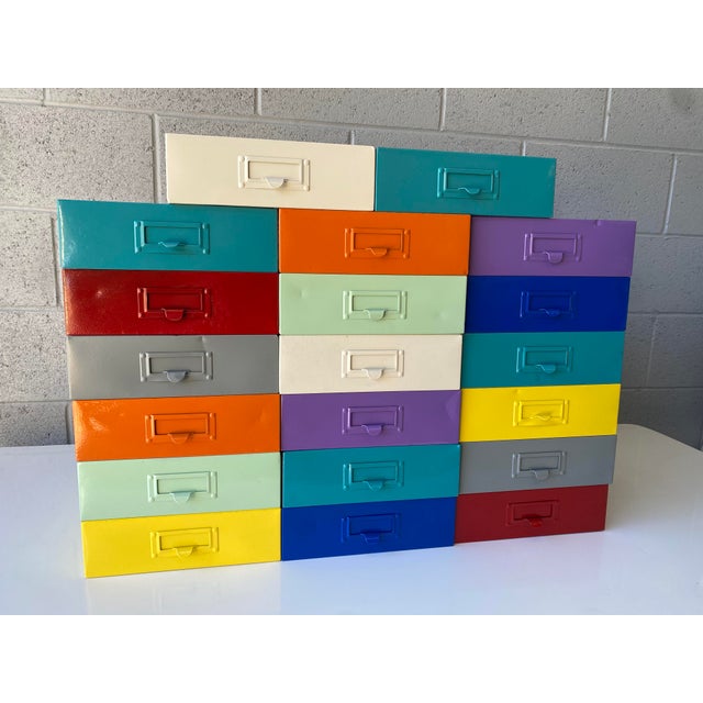 Mid Century Steel Drawer Insert, Repurposed as Organizer / Container ...