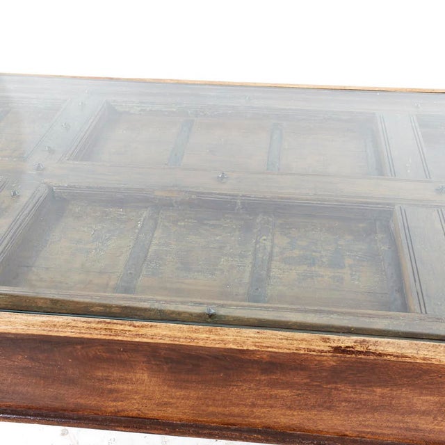 Antique Indian Door Dining Table | Chairish