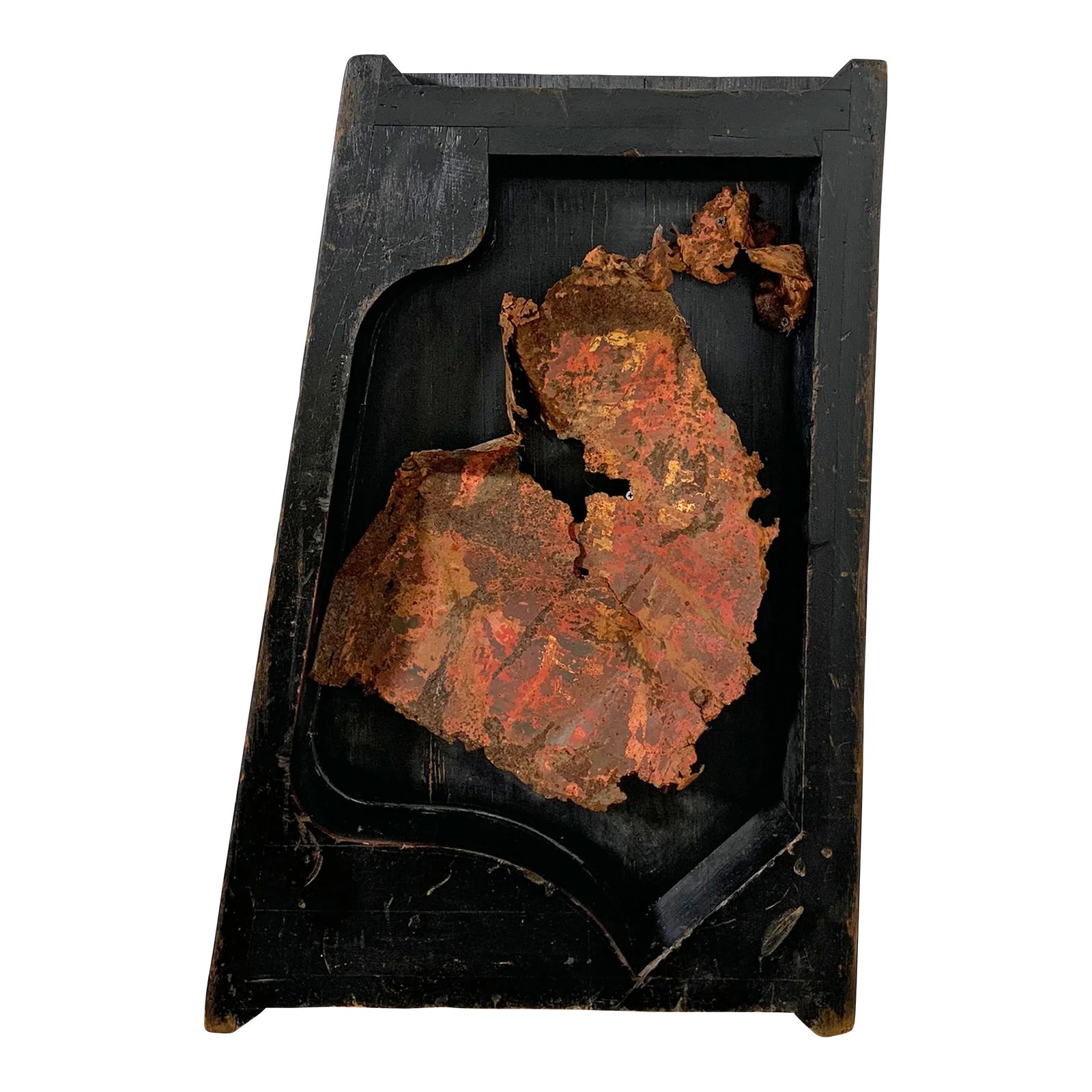 D. 1975 Mayer Spivack Wall Mounted Found Objects Sculpture | Chairish