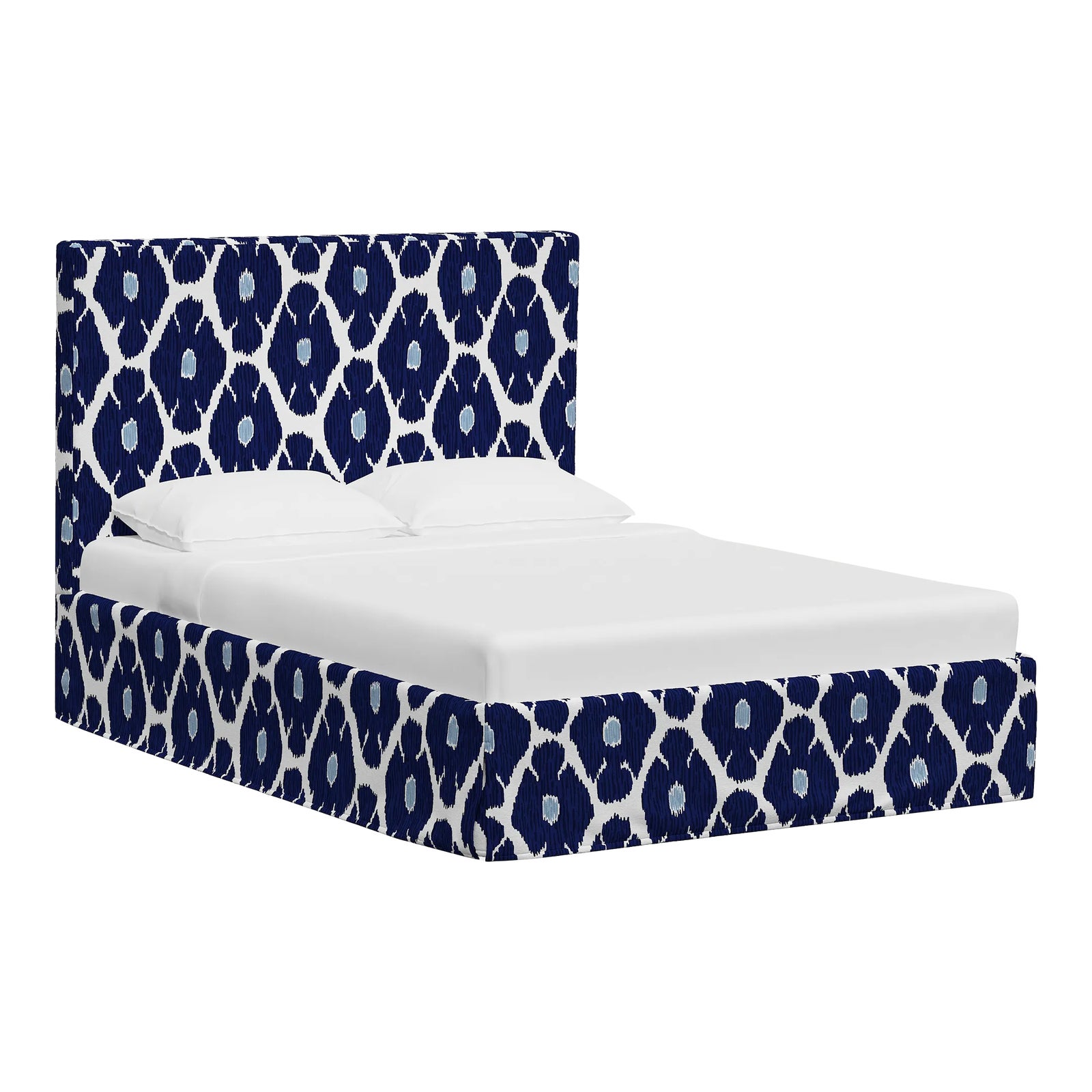 John Robshaw x Cloth & Company Twin Johanna Slipcover Bed in Poppy ...