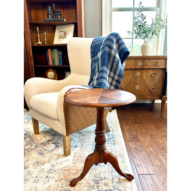 Modern Lillian August Style Wingback Chair – Mistral Oatmeal Fabric ...