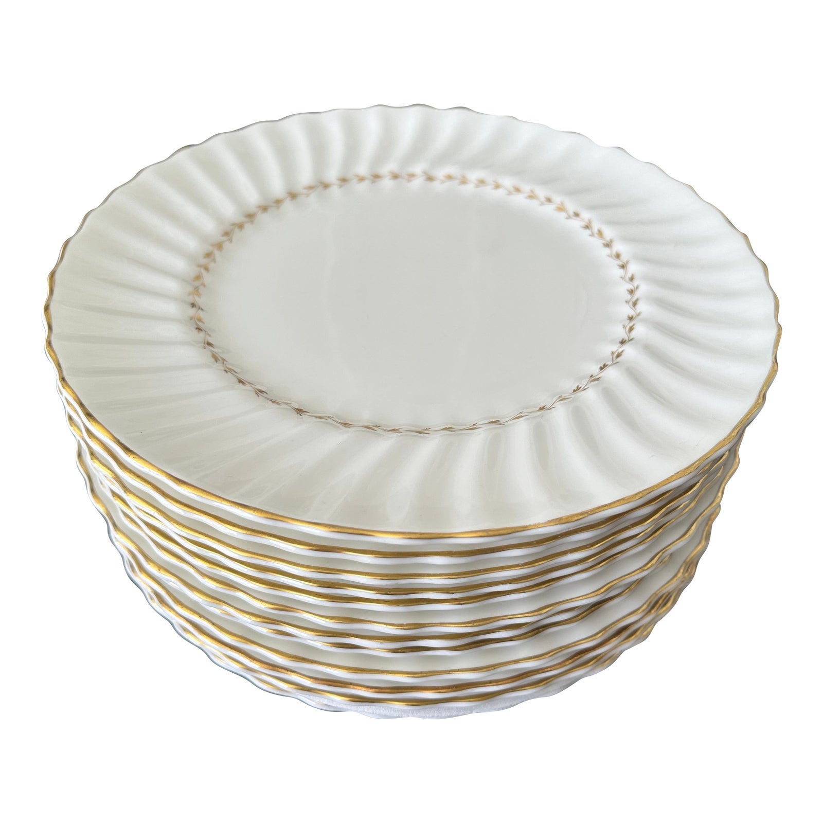 Mid 20th Century Royal Doulton Adrian Pattern Dinner Plates- Set of 12 ...