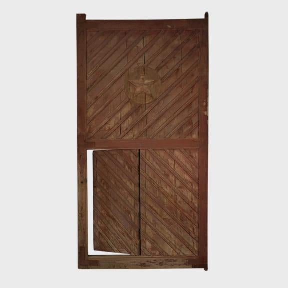 Pair of Early 20th Century Grande Star Medallion Doors | Chairish