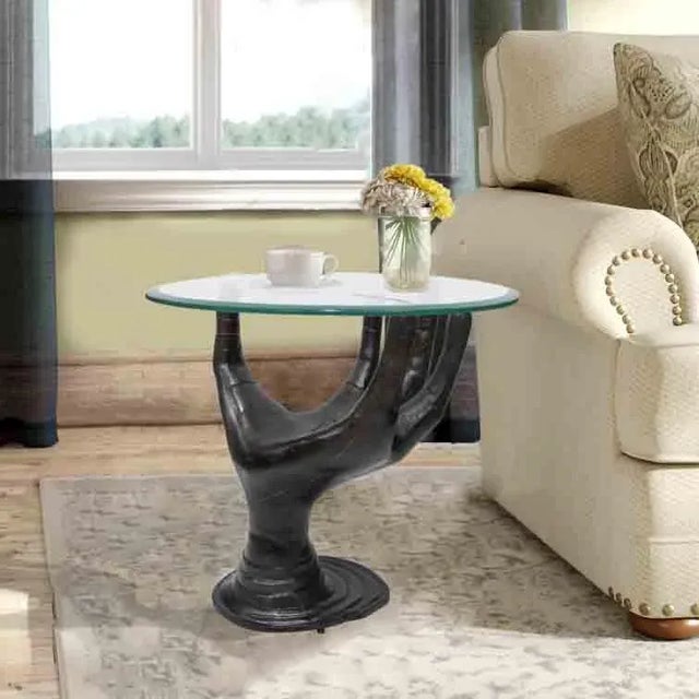 Aaron Palm Table | Chairish