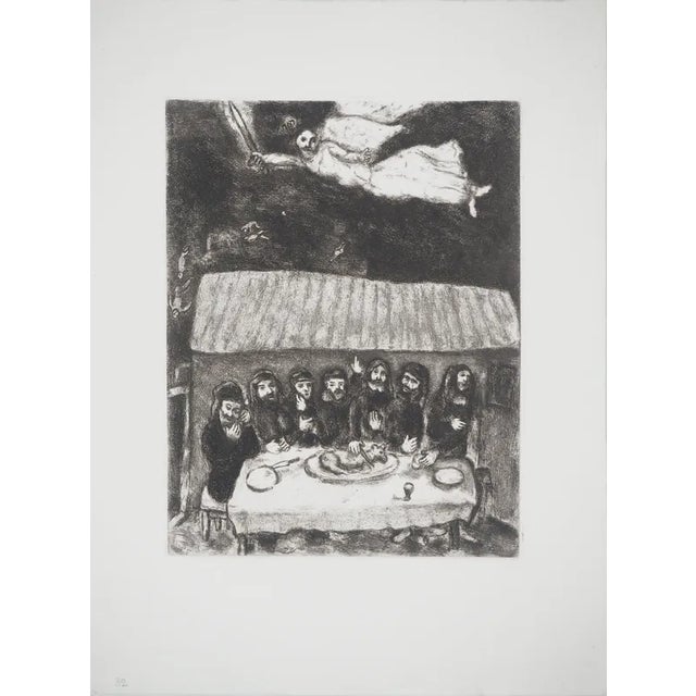 Marc Chagall, The Passover Meal, Original Engraving | Chairish