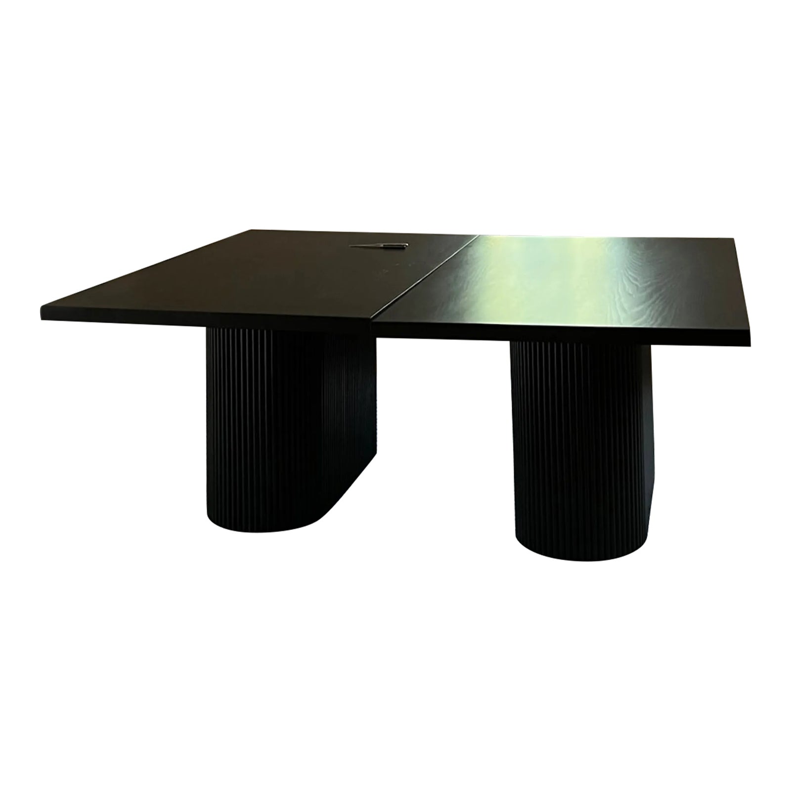 Swell Dining Table, Black- Freudenberger Design Studio | Chairish
