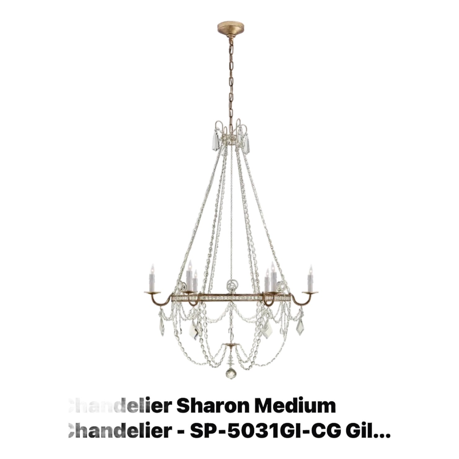 Designer J. Randall Powers Sharon Medium Chandelier Signature ...