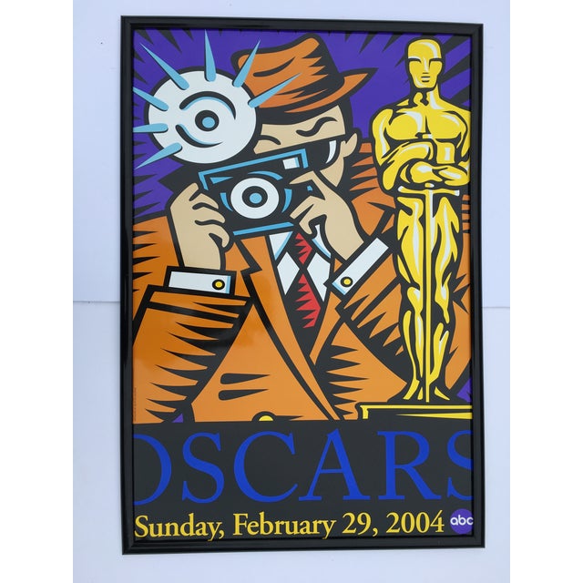 2004 Oscars Poster Designed by Burton Morris | Chairish