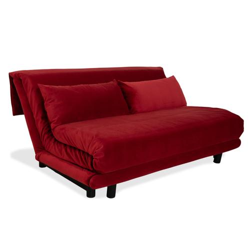 Multy Three-Seater Sofa in Red Fabric from Ligne Roset | Chairish