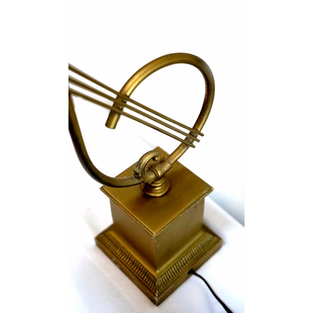 Vintage 1960s Treble Clef Piano Light | Chairish