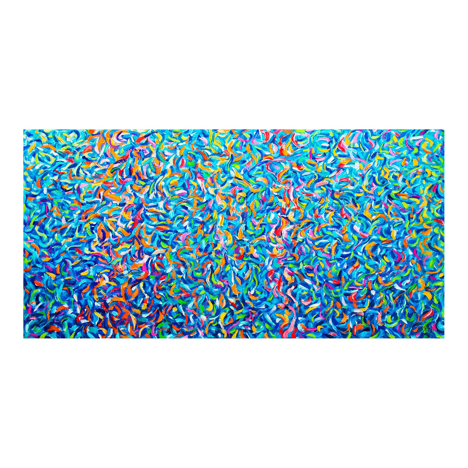 Artist Andrei Sitsko "Reflection in the Water" Modern Original Painting ...