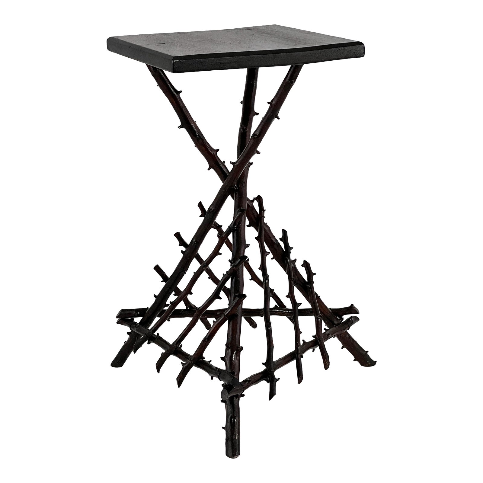 Vintage 1930s Handmade Adirondack Rustic Blackthorn Thorn Stick Twig ...