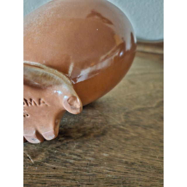 Vintage Brown Frankoma 575 Cornucopia Planter/Vase | Chairish