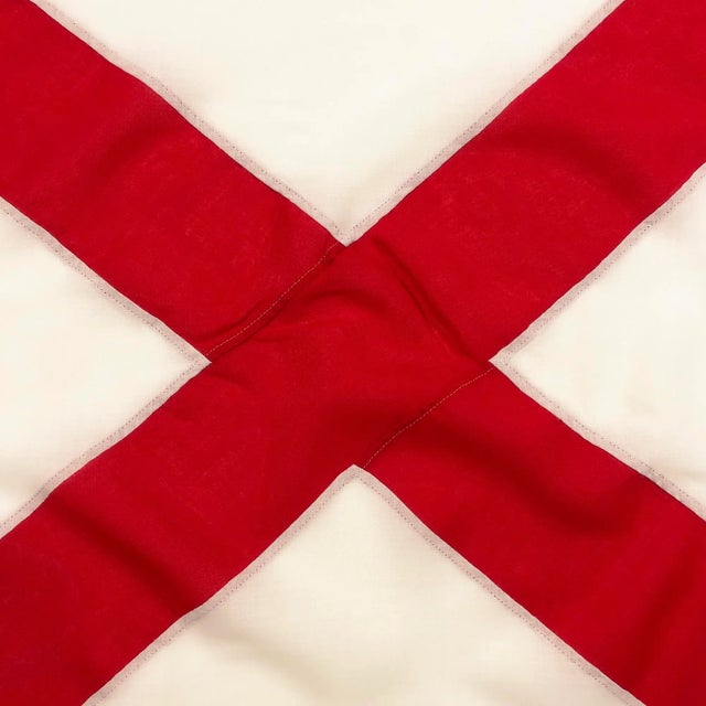 Large Vintage Nautical Signal Flag | Chairish